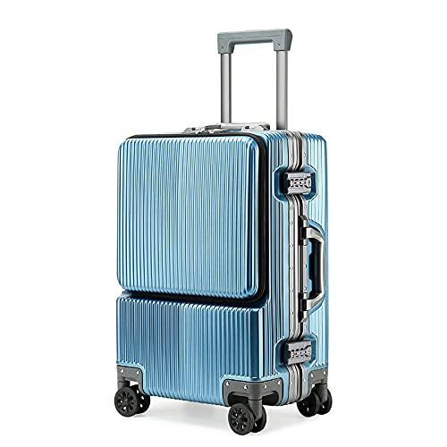 スーツケース 前開き フロントオープン キャリーケース 機内持ち込み フロントオープン 人気 ビジネス 出張 レトロ キャリーケース TSAロック 静音 超軽量 可愛