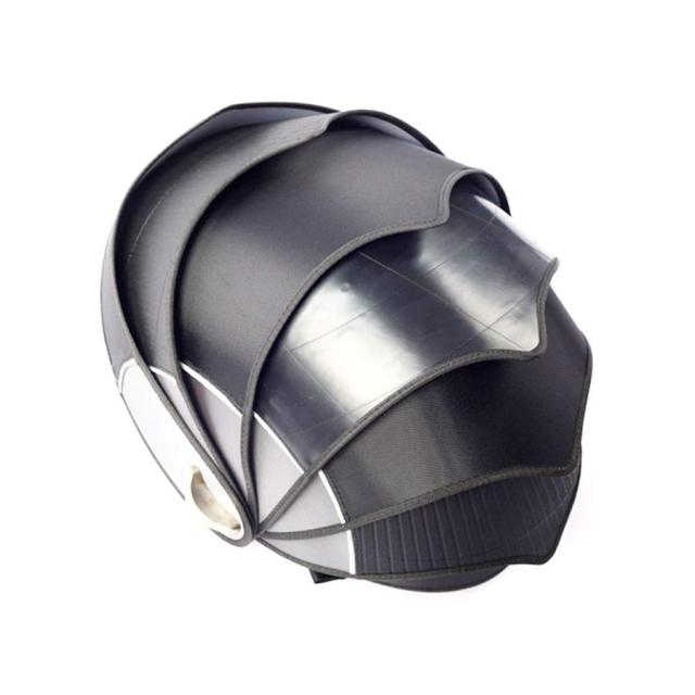 バイク用 登山 旅行 ツーリング 防水バッグ リュックサック ヘルメットバッグ パンゴリンデザイン オリジナル (黒 Ｌ)