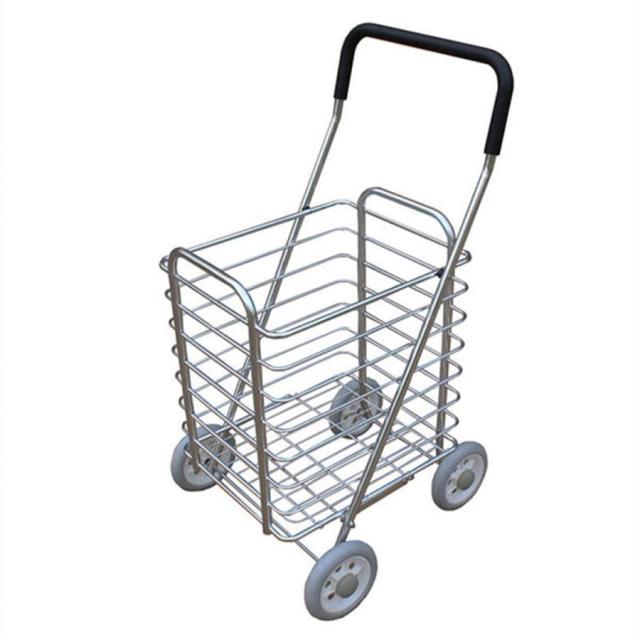 折りたたみ式 買い物カートアルミ合金製 ショッピングカート 階段昇降 カートセット 運搬 大容量 軽量 4輪 耐久性 釣り 旅行ピクニック 園芸 キャンプ用カート