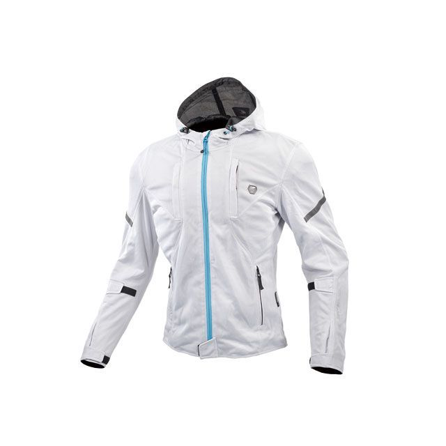 コミネ 2021春夏モデル JK-152 プロテクトメッシュパーカー（シルバー） サイズ 2XL KOMINE