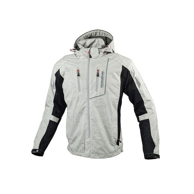 コミネ 2021春夏モデル JK-112 プロテクトハーフメッシュハーカ-ゲンリ（シルバーカモ） サイズ S KOMINE