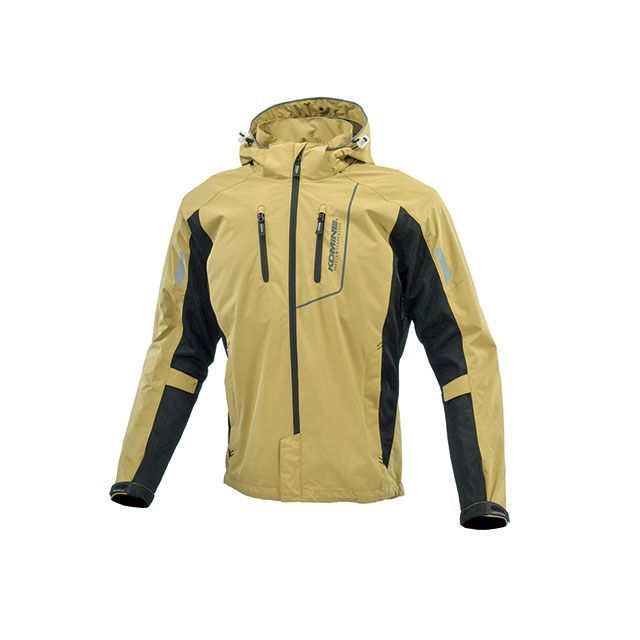 コミネ 2022年春夏モデル JK-112 プロテクトハーフメッシュハーカ-ゲンリ（ベージュ） サイズ WL KOMINE