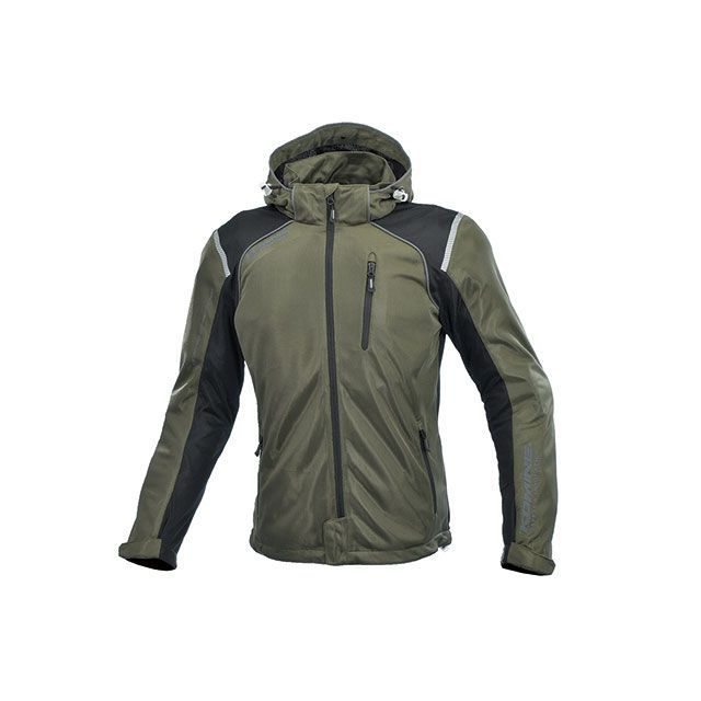 コミネ 2022年春夏モデル JK-135 プロテクトフルメッシュパーカ（オリーブ） サイズ M KOMINE