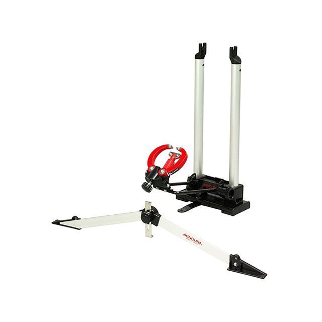 ミノウラ（自転車） FT-1 w/FCG-310 リム振れ取り台セット（ブラック/シルバー） MINOURA