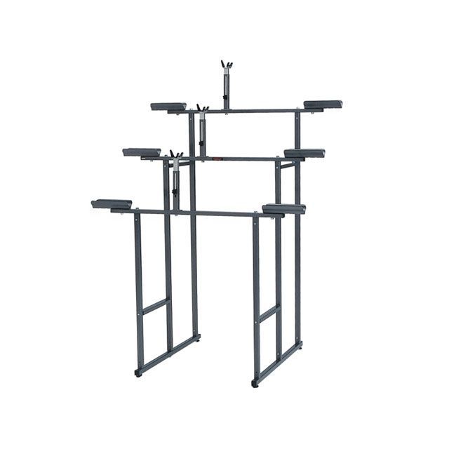 ミノウラ（自転車） 971-3H ひな壇式ディスプレイスタンド3台用（背高タイプ)（グレー） MINOURA