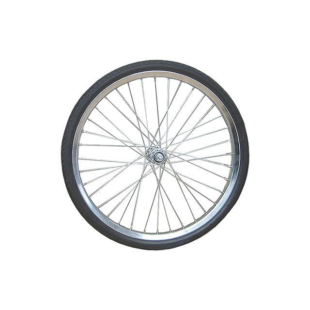 オオシマ（自転車） 20×2.125 ノーパンクタイヤ付リムセット 組付 OOSHIMA