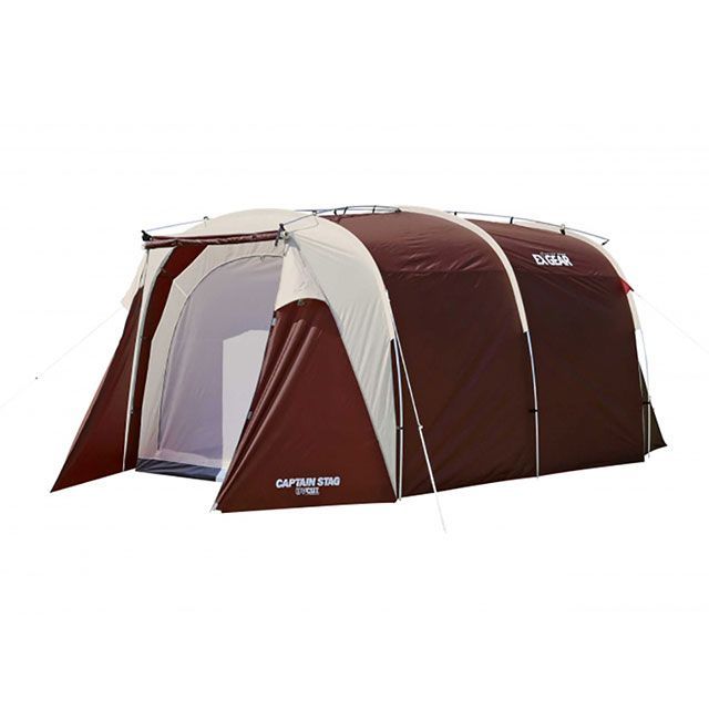 キャプテンスタッグ エクスギア シェルターワンルームドーム「5〜6人用」 CAPTAIN STAG