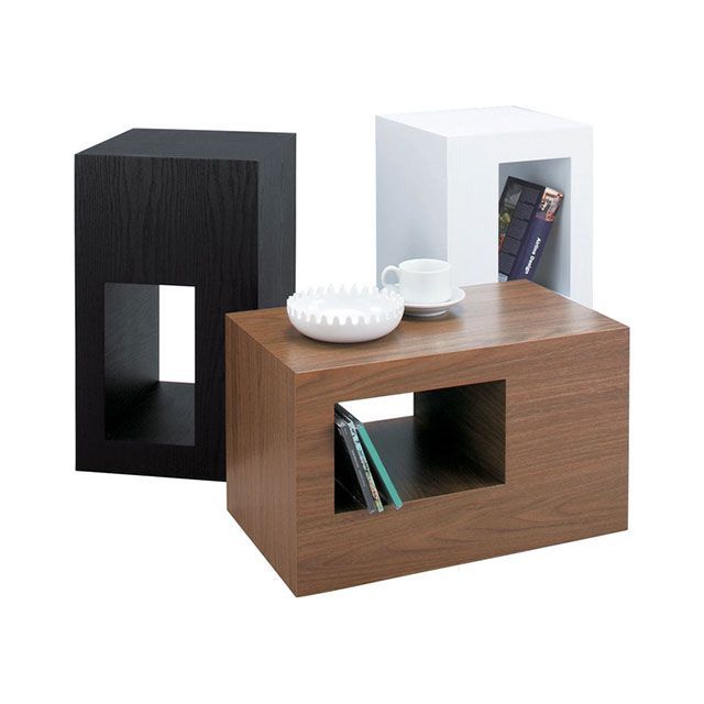 【メーカー直送】東谷 CEL-70WAL セル サイドテーブル（ウォルナット） Azumaya