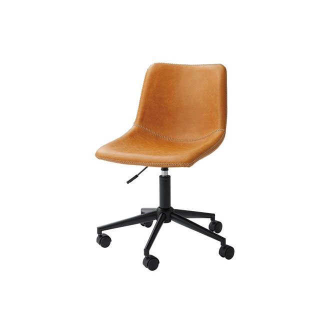【メーカー直送】東谷 PC-77CA デスクチェア（キャメル） Azumaya