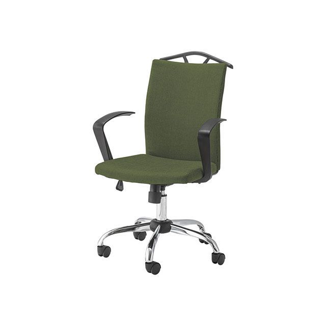 【メーカー直送】東谷 OFC-40GR オフィスチェア（グリーン） Azumaya