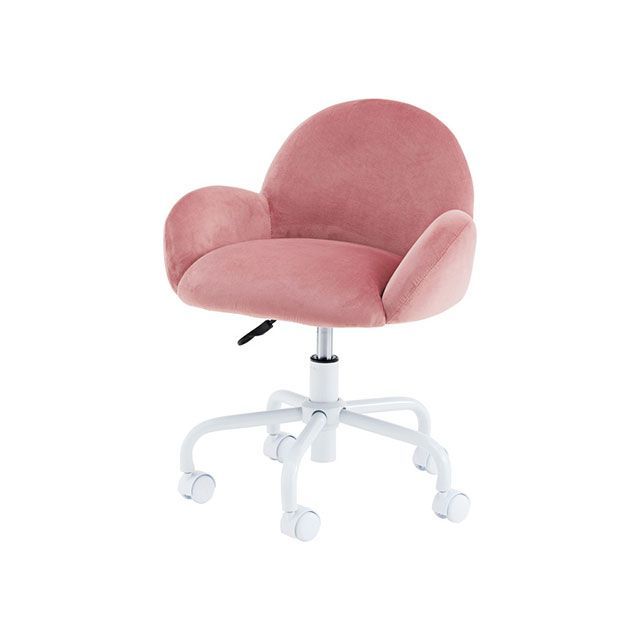 【メーカー直送】東谷 RKC-401PK デスクチェア（ピンク） Azumaya