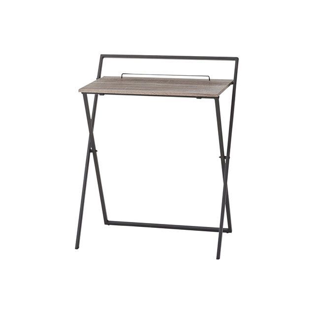 【メーカー直送】東谷 PT-780BK フォールディングデスク（ブラック） Azumaya