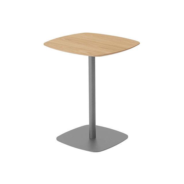 【メーカー直送】東谷 PT-993GY カフェテーブル（グレー） Azumaya