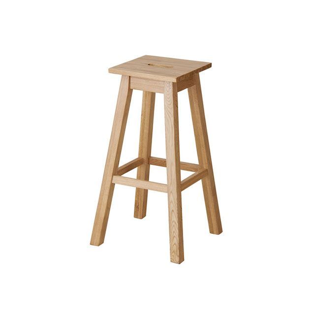 【メーカー直送】東谷 MTK-530NA 角ハイスツール（ナチュラル） Azumaya