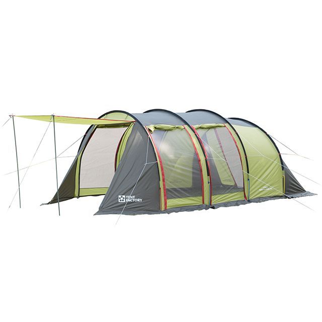 テントファクトリー フォーシーズントンネル 2ルームテント L GGR TENT FACTORY