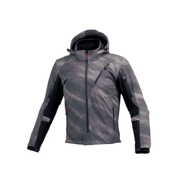 コミネ 2022-2023秋冬モデル JK-5792 プロテクトソフトシェルウィンターパーカ-IFU（ネオスモーク） サイズ L KOMINE