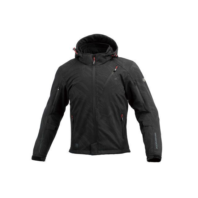 コミネ 2022-2023秋冬モデル JK-5792 プロテクトソフトシェルウィンターパーカ-IFU（ネオブラックマーブル） サイズ WL KOMI…