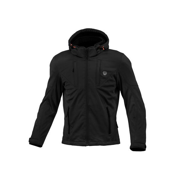 【特価品】コミネ 2022-2023秋冬モデル JK-6022 プロテクトソフトシェルシステムパーカ（ネオブラック） サイズ L KOMINE