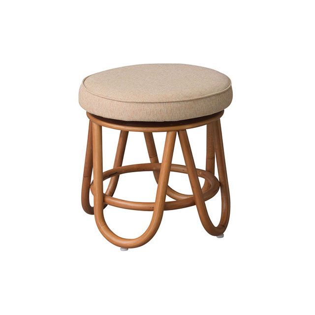 【メーカー直送】東谷 NS-538BE モリー 回転スツール（ブラウン） Azumaya