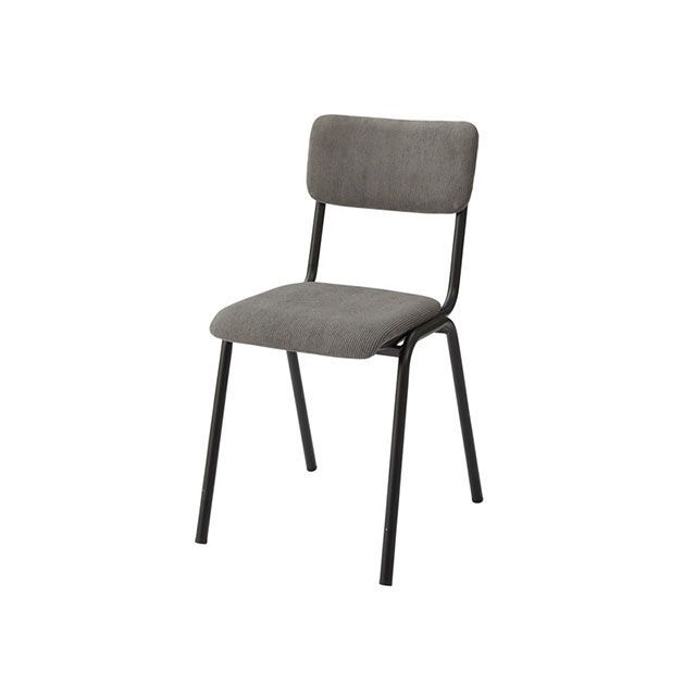 【メーカー直送】東谷 PC-76GY パッソ チェア（グレー） Azumaya