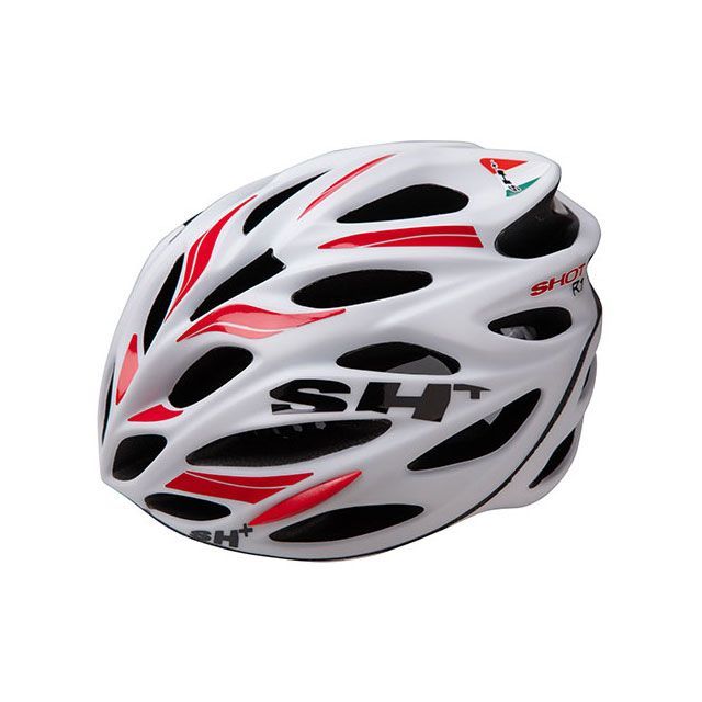 SH+ ショット R1WOV マット WHT/RED SH+