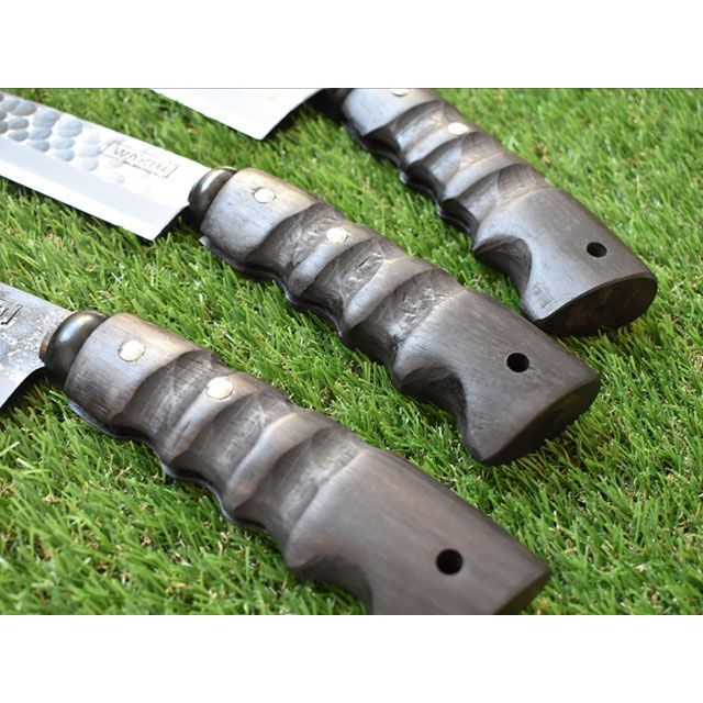 山人 槌目両刃鉈 パラコードカラー デザートサテン YAMABITOの通販はau