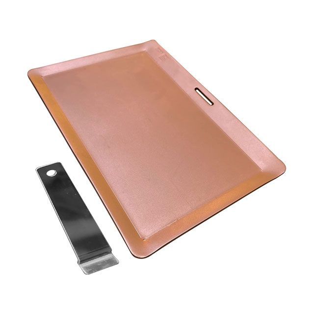 桂記章 純銅製焼肉プレート B5サイズ（リフター付） KATSURAKISYO