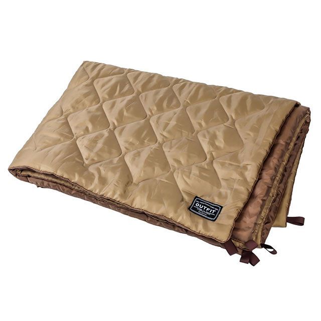 テントファクトリー キルティングブランケット（コヨーテ） TENT FACTORY