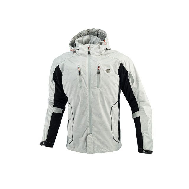 コミネ 2023春夏モデル JK-1123 プロテクトハーフメッシュパーカ ゲンリ（シルバーカモ） サイズ S KOMINE