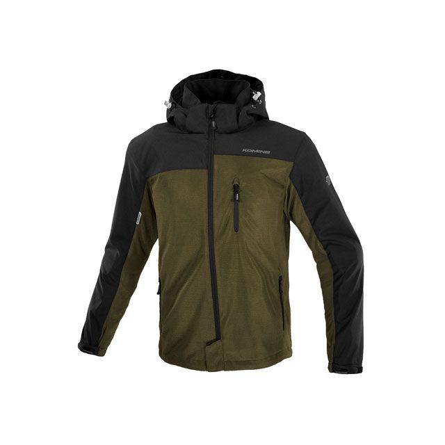 コミネ 2023春夏モデル JK-1143 プロテクトメッシュパーカｰテン（オリーブ） サイズ M KOMINE