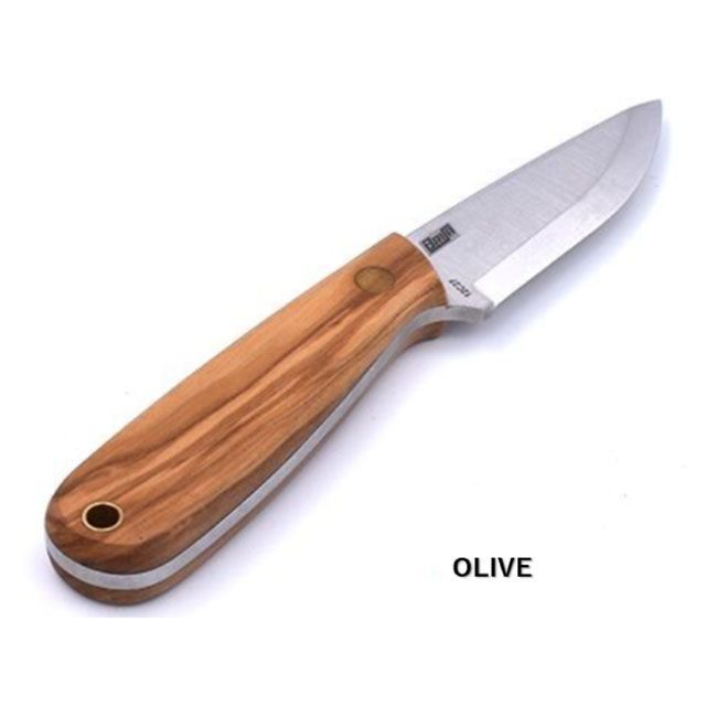 ナイフ・サバイバルナイフ BRISA NECKER 70 OLIVE BRISA