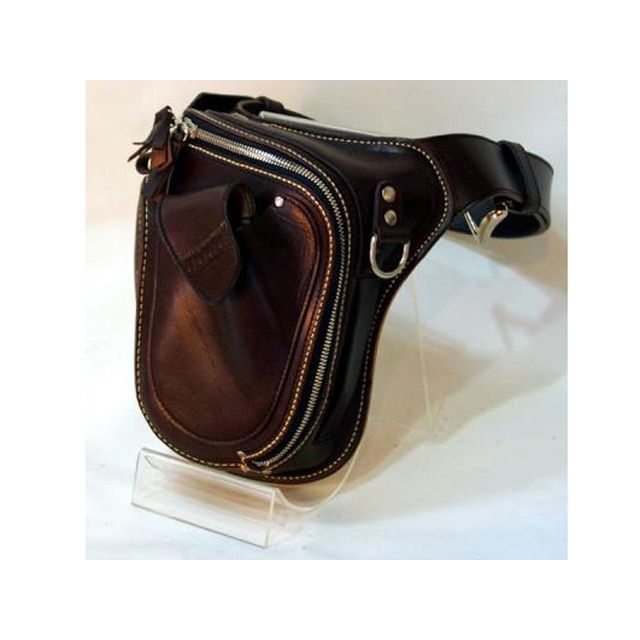 ボートラップ バイソン オイルレザー カラー ダークブラウン BoatRap