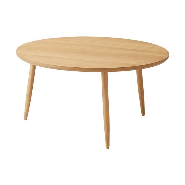 【メーカー直送】東谷 MTK-322NA ラウンドテーブルL（ナチュラル） Azumaya