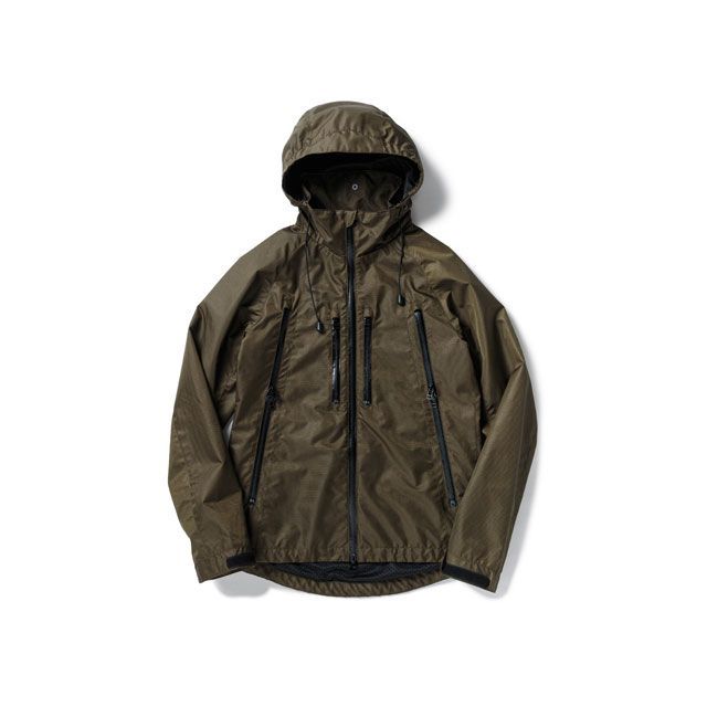 ナリフリ（自転車） 2レイヤーマウンテンパーカー（060 カーキ） サイズ XL narifuri