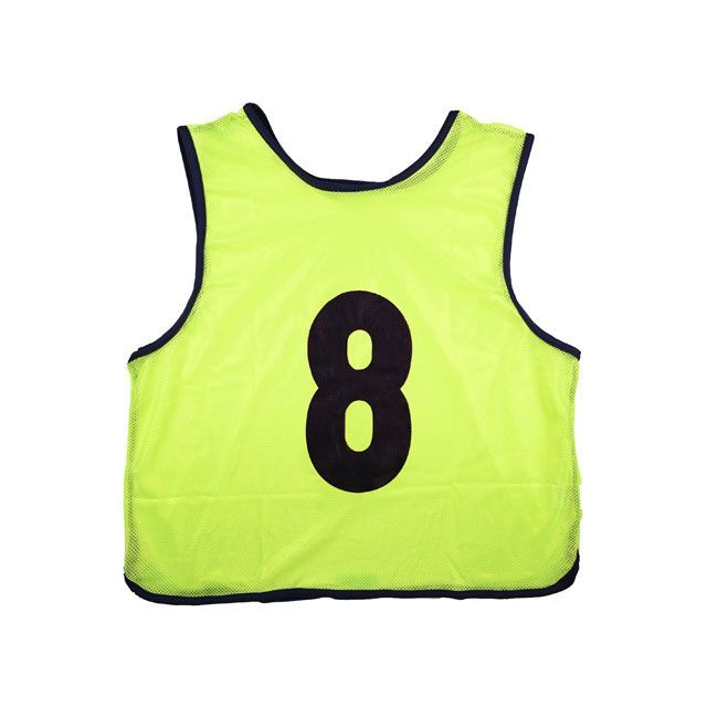 エバニュー メッシュビブス1-10（黄） EVERNEW
