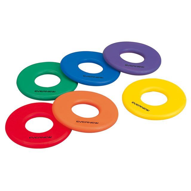 エバニュー ドーナツディスク（6色組） EVERNEW