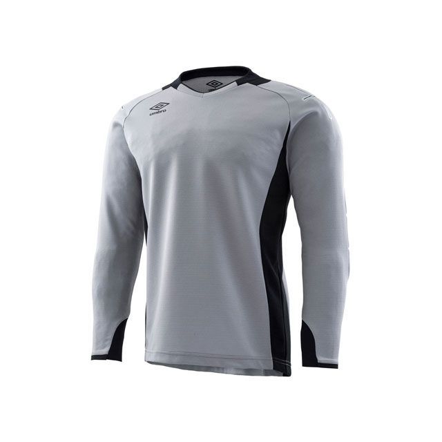 アンブロ UAS6707G 長袖GKシャツ（シルバー） サイズ L umbro