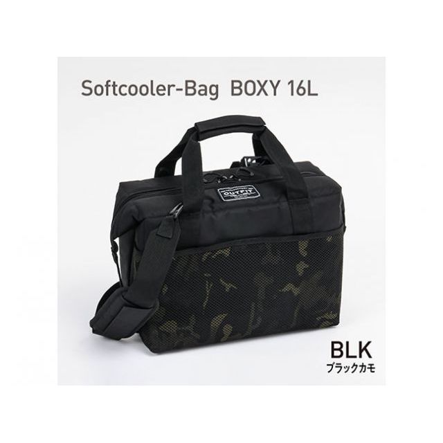 テントファクトリー ソフトクーラーバッグ ボクシー 16L（ブラックカモ） TENT FACTORY