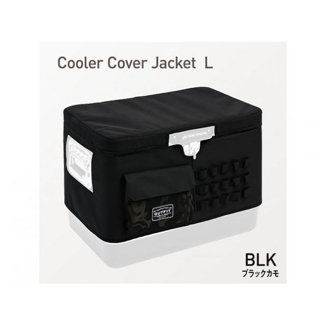 テントファクトリー クーラーカバージャケットL（ブラックカモ） TENT FACTORY