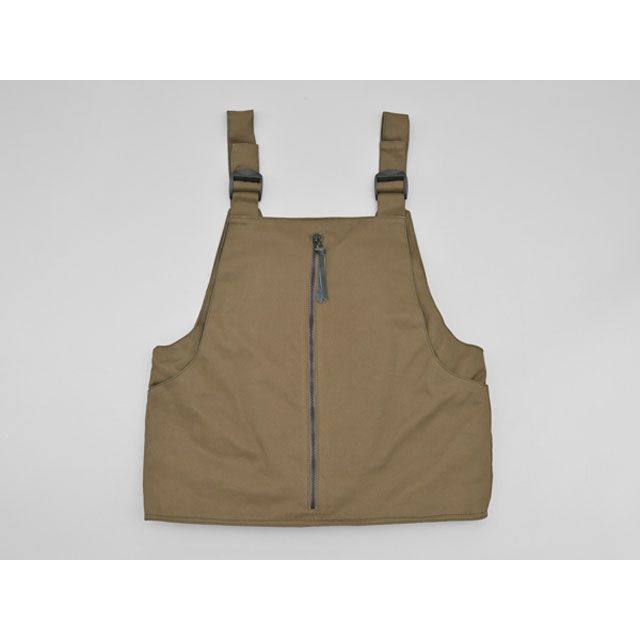 デイトナ アウトドアベスト/プロテクター付き（カーキ） サイズ M DAYTONA