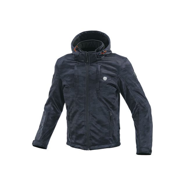 【特価品】コミネ 2023-2024秋冬モデル JK-6024 プロテクトソフトシェルシステムパーカ（ブラックカモ） サイズ 3XL KOMINE