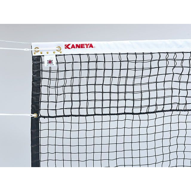 カネヤ コウシキテニスネットPE44W（黒） KANEYA