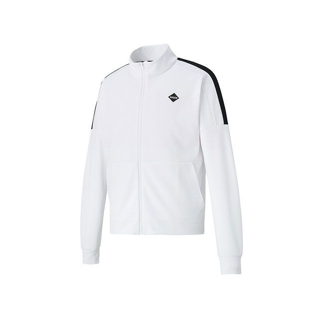 ゴーセン W2340 裏起毛ストレッチジャケット（ホワイト） サイズ L GOSEN