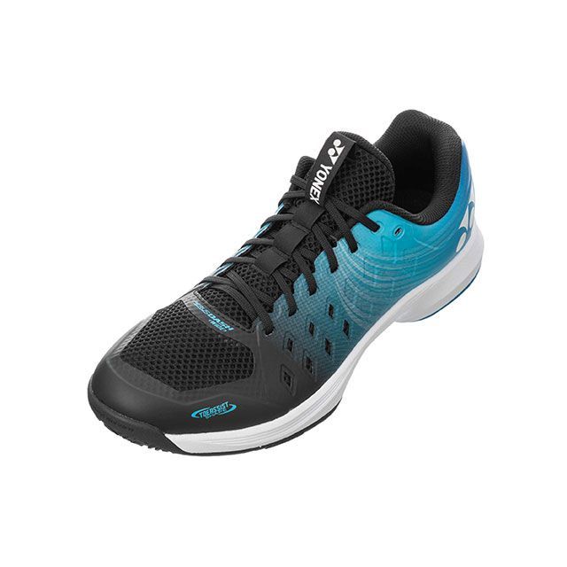 ヨネックス SHTAD4WG パワークッションエアラスダッシュ4WGC（ブラック/アイスブルー） サイズ：25.0cm YONEX キャンプ