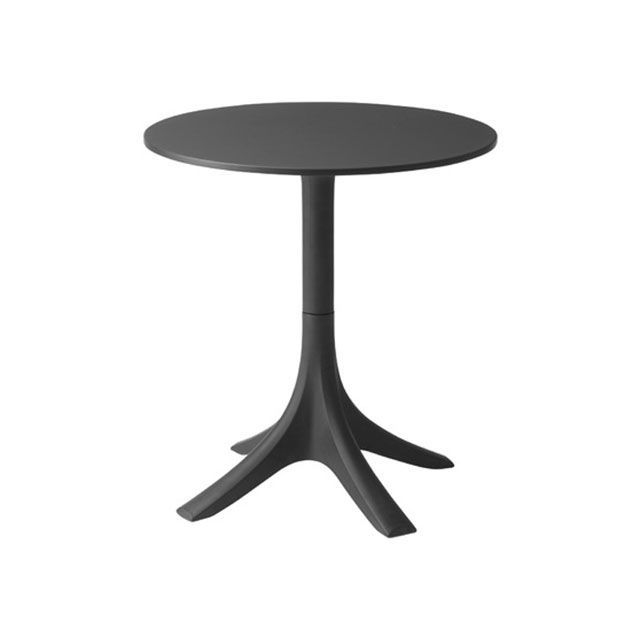 【メーカー直送】東谷 CL-490BK カフェテーブル（ブラック） Azumaya