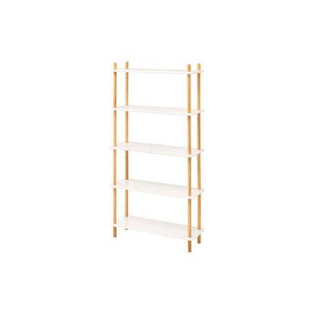 【メーカー直送】東谷 PT-978WH ラック5段（ホワイト） Azumaya