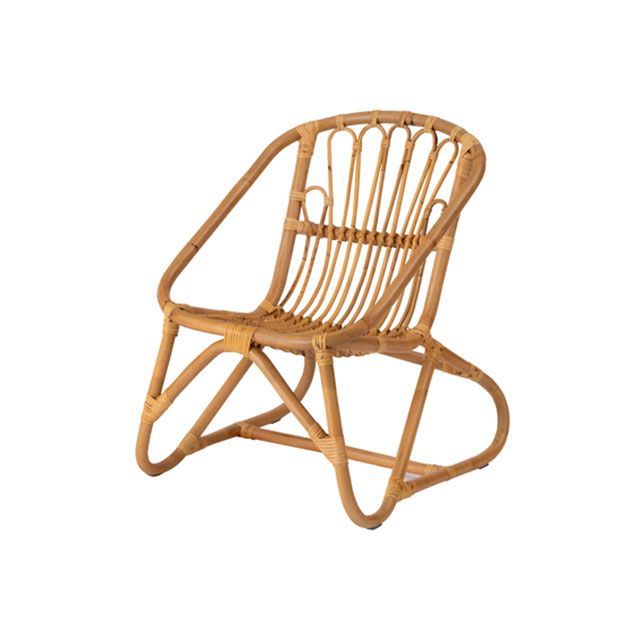 【メーカー直送】東谷 GUY-256 ラタンチェア（ナチュラル） Azumaya
