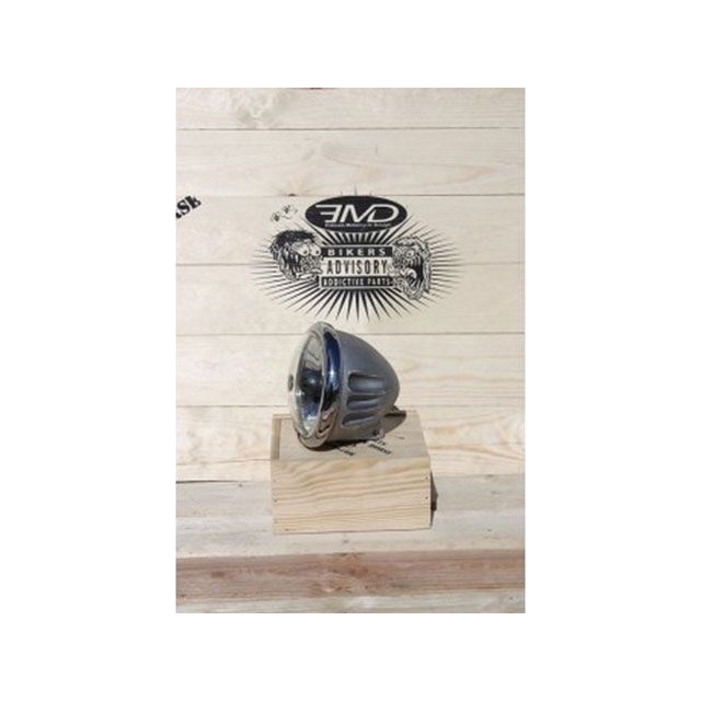 部品屋K&W スポーツスター EMD製 OEM 5-3/4インチ用 VituminA ヘッドライトカバー（セミポリッシュ） K&W