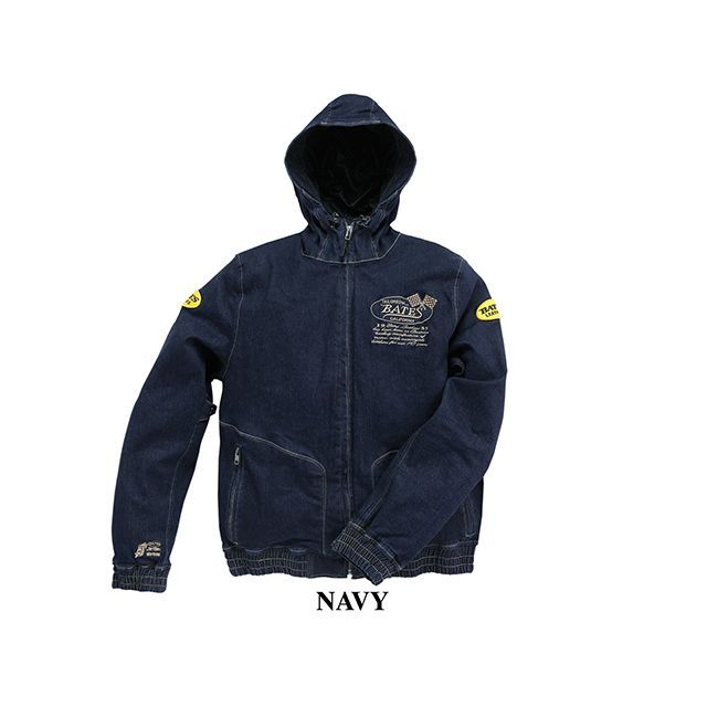 ベイツ 2024春夏モデル SA-D2416P ストレッチデニムパーカー（ネイビー） サイズ XXL BATES