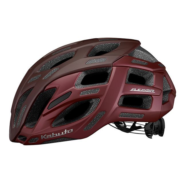 オージーケーカブト（自転車） ヘルメット FLEX-AIR（マットバーガンディ） サイズ XS／S（54-56cm） OGK KABUTO
